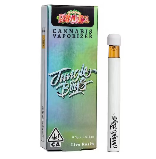 Jungle Boys | Strawberry Runtz - .5g Live Rosin Disposable - Psilocybe Cubensis