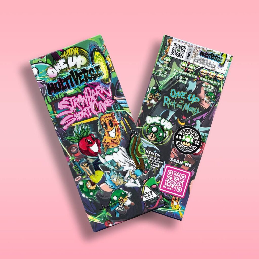 One up Multiverse Strawberry Shortcake - Psilocybe Cubensis